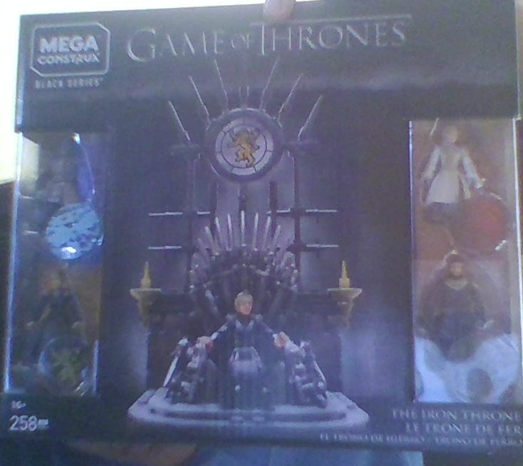 Mega Construx Game of Thrones Black Series The Iron Throne – Superior ...