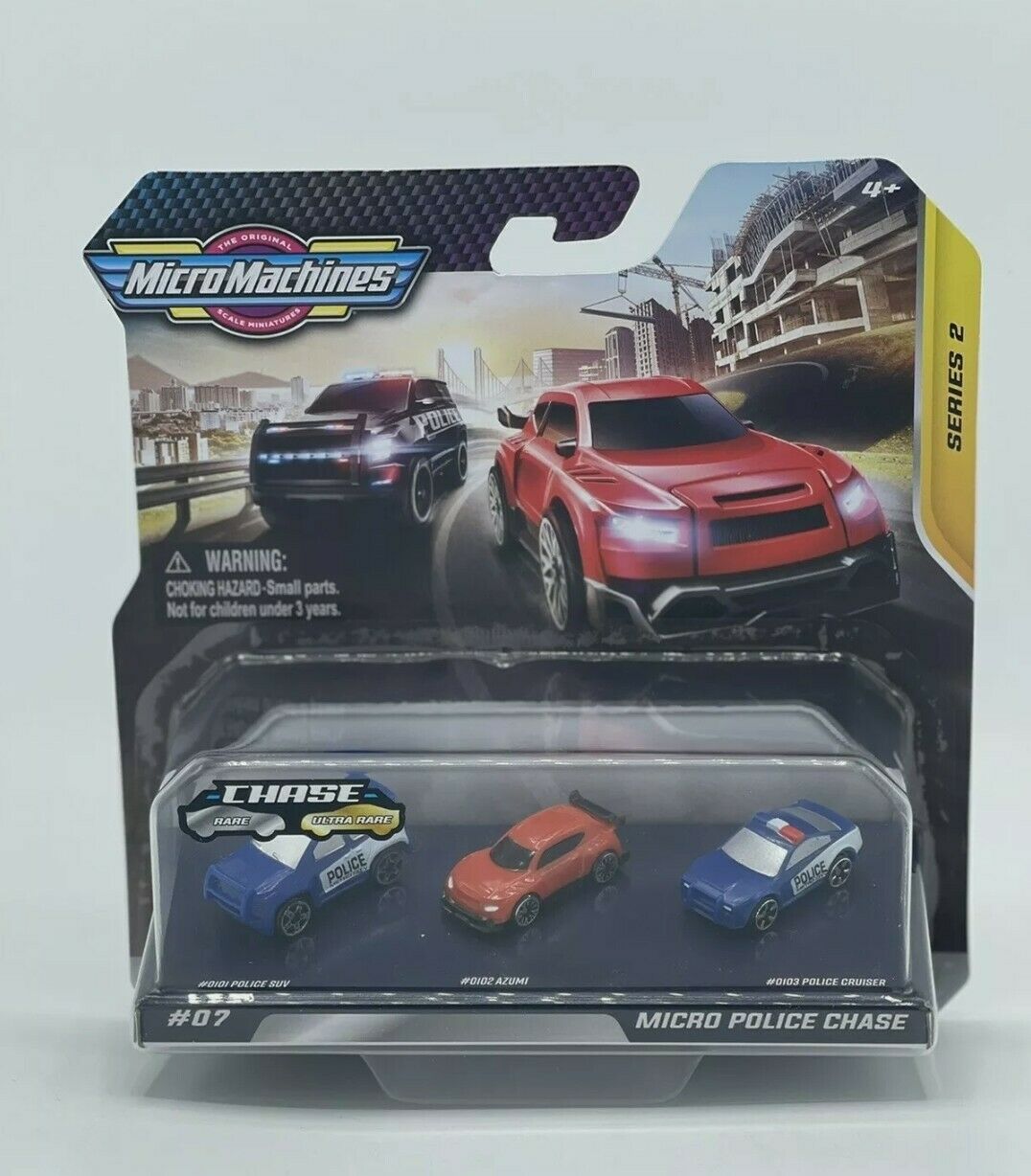 #07 MicroMachines MICRO POLICE CHASE – Superior Toys and Collectibles